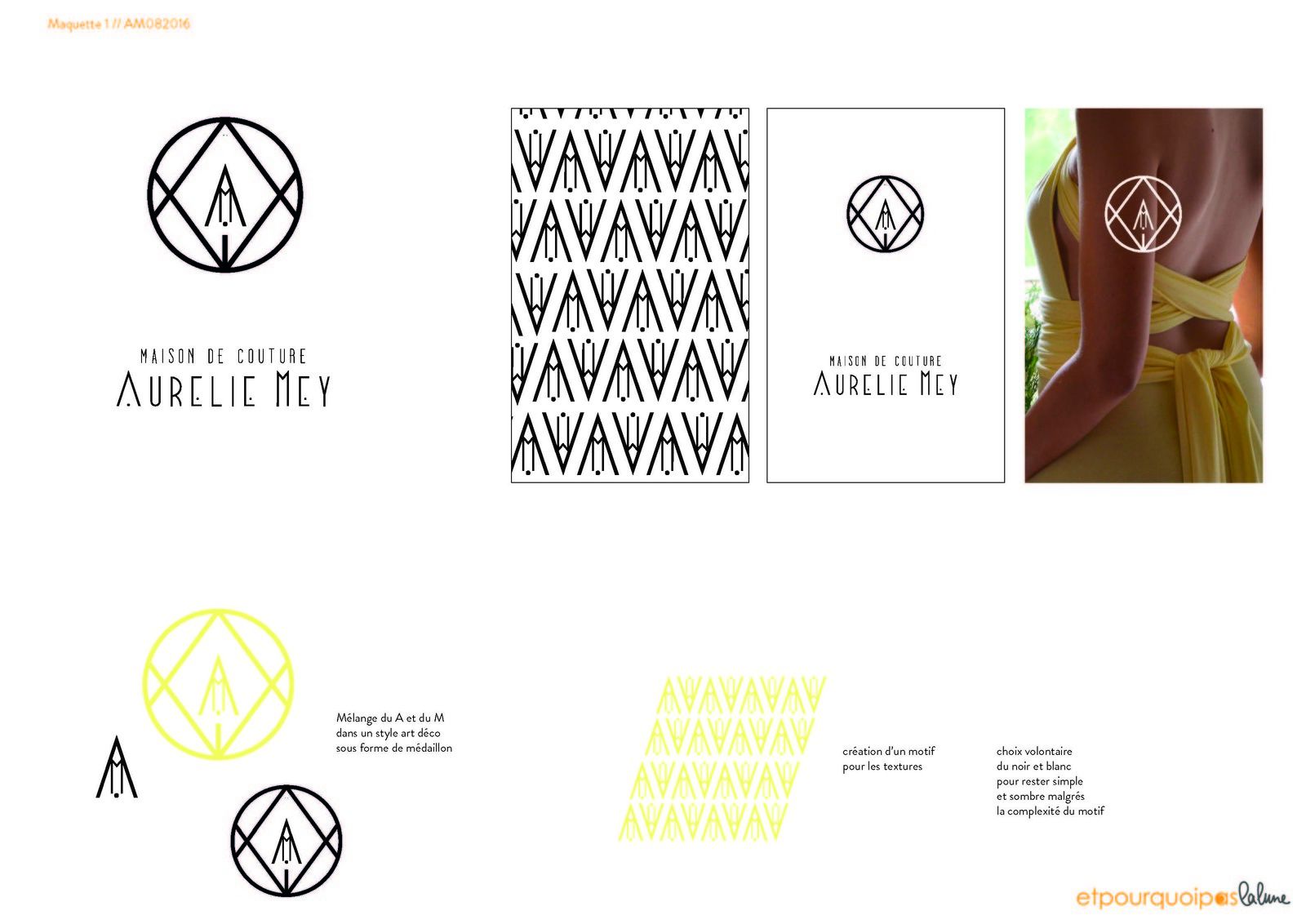 Logo pour une styliste - etpourquoipaslalune