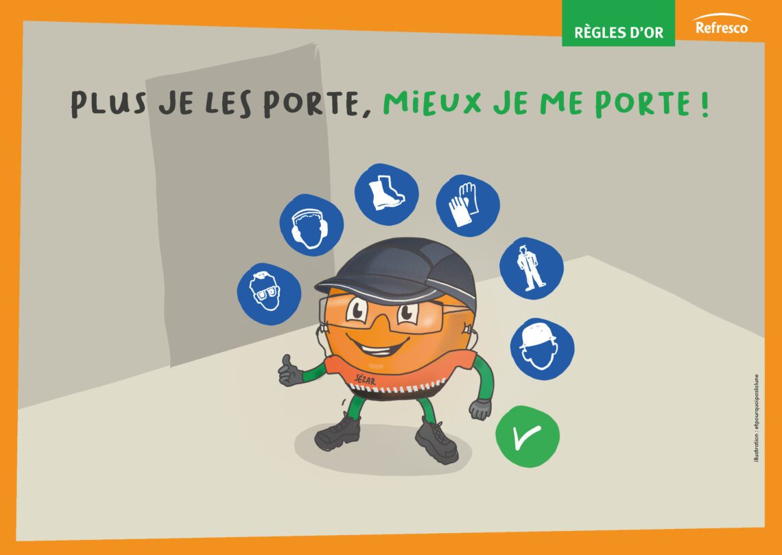 Création d'affiches sécurité au travail personnalisées