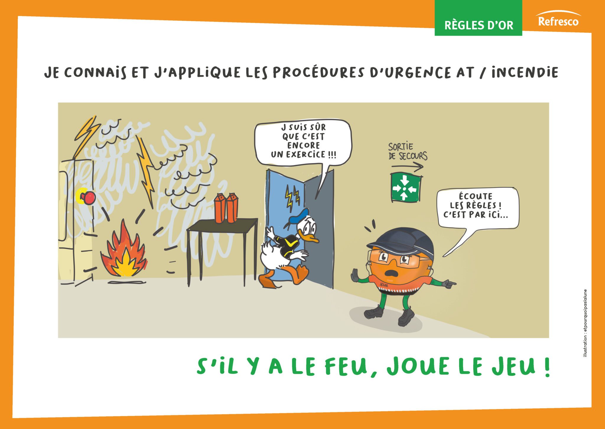 Création d'affiches sécurité au travail personnalisées